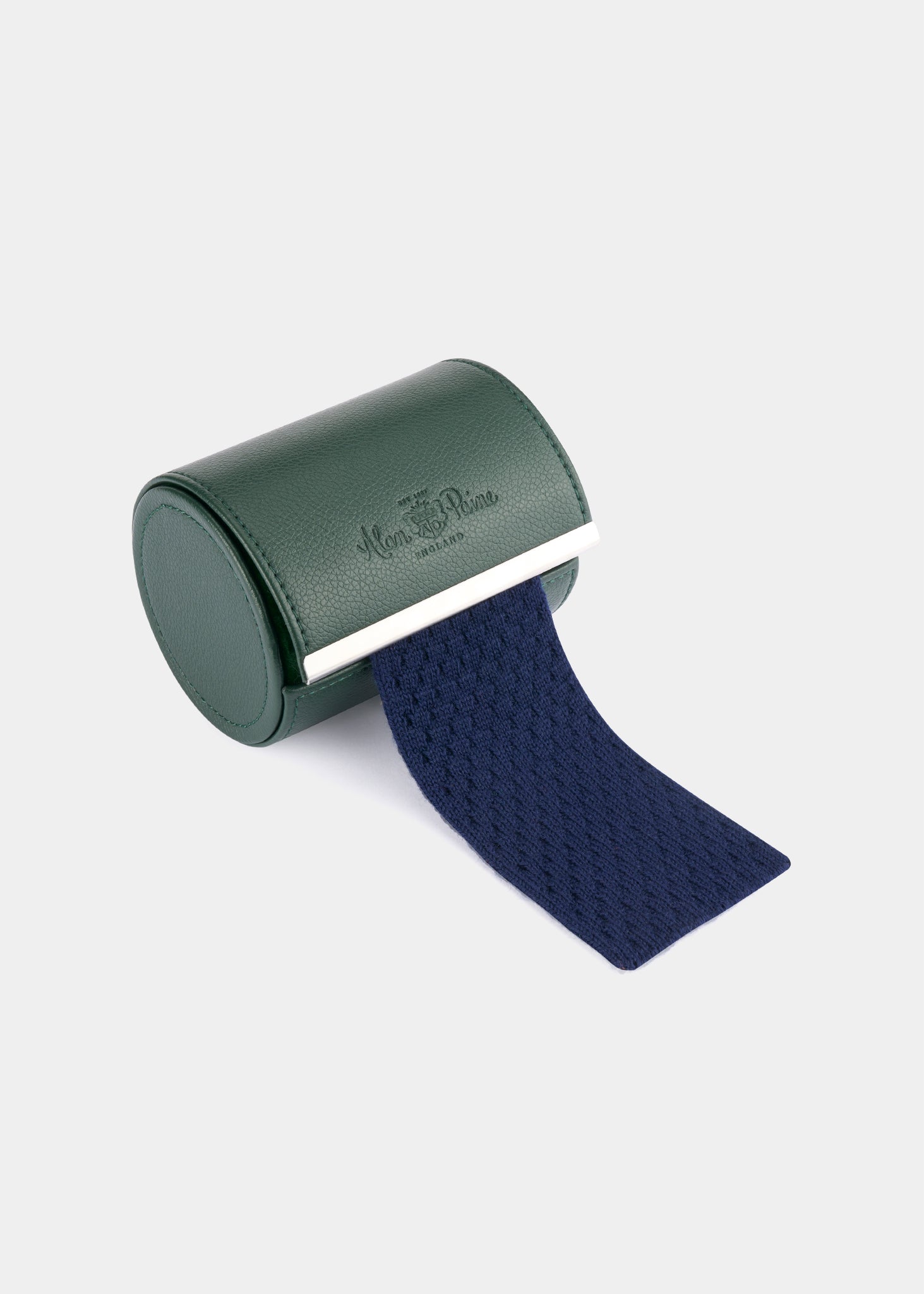 Men's Wool Country Tie In Navy – Alan Paine